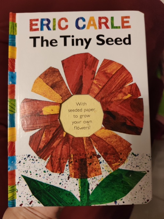 Eric Carle The Tiny Seed book, 興趣及遊戲, 書本 & 文具, 小朋友書 - Carousell