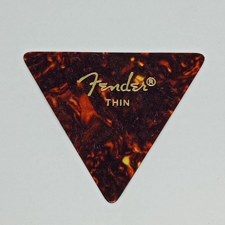 Authentic Fender Triangle Pick, Hobbies & Toys, Music & Media, Music ...