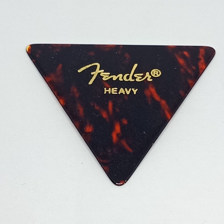 Authentic Fender Triangle Pick, Hobbies & Toys, Music & Media, Music ...