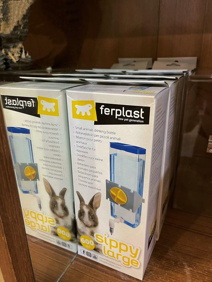 Ferplast transparent water bottle for chinchilla, Pet Supplies, Homes ...