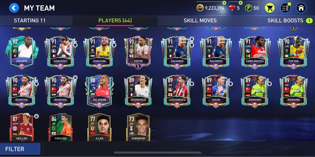 FIFA MOBILE ACCOUNT, Video Gaming, Gaming Accessories, Game Gift Cards ...