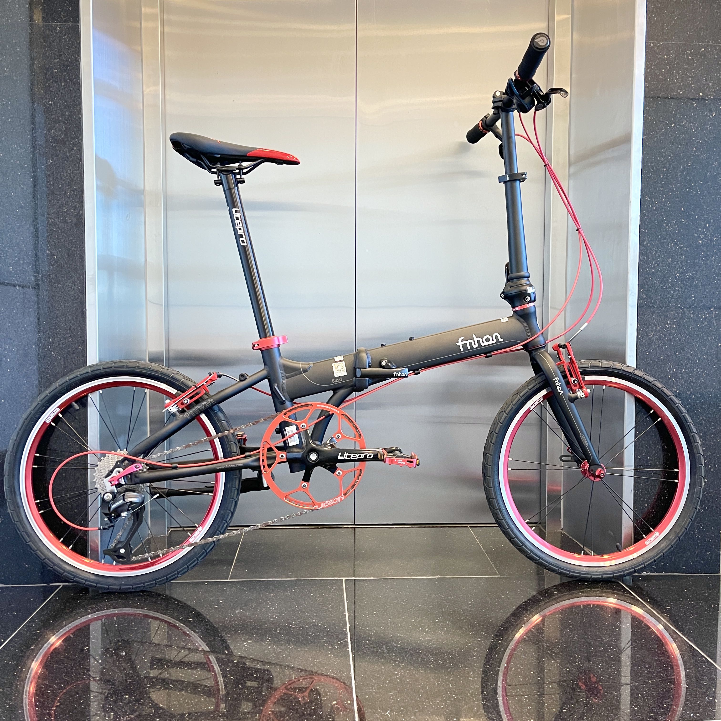 Fnhon / Crius folding bike // 20inches Wheel upgrade | SHIMANO groupset ...