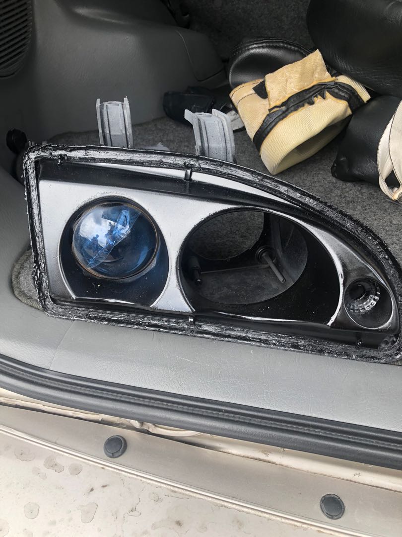 FOR SALE: DENJI RACING HEADLIGHT, Car Parts & Accessories, Lightings ...