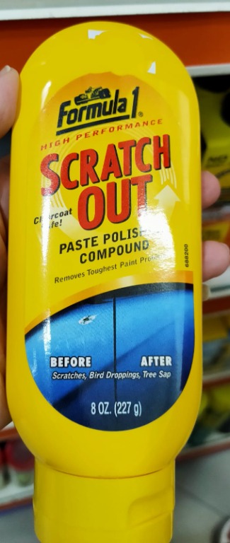 FORMULA 1 SCRATCH OUT 8oz , Car Accessories, Accessories on Carousell