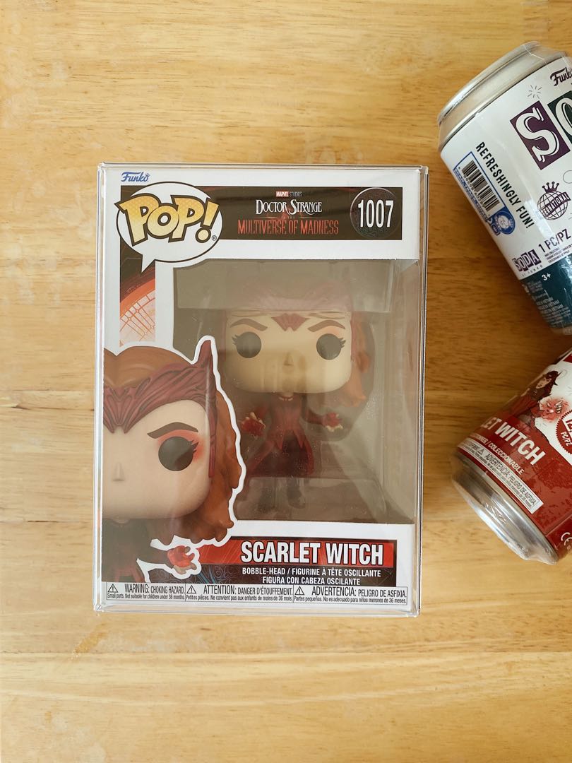 Funko Pop 1007 Scarlet Witch Multiverse of Madness, Hobbies & Toys ...