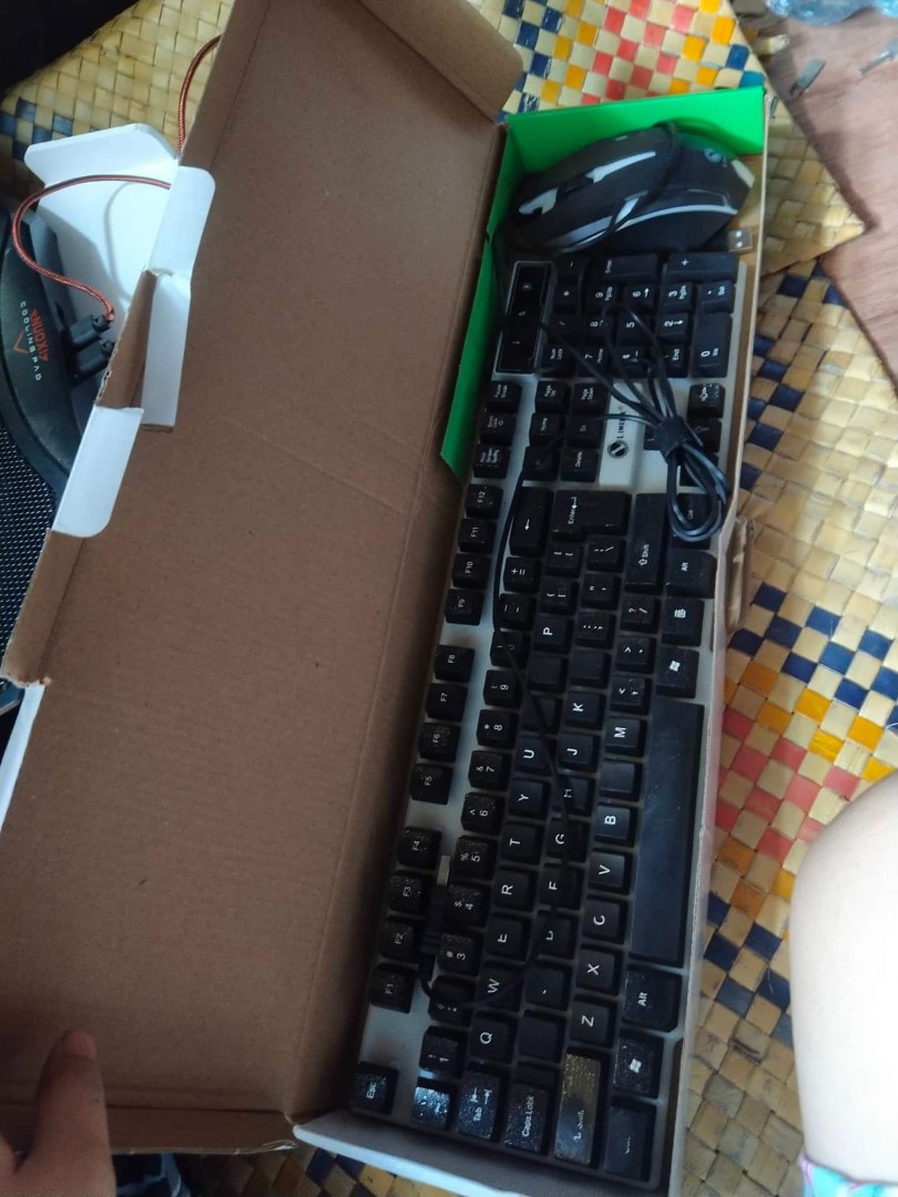 Gaming Computer Led Keyboard And Mouse Computers And Tech Parts And Accessories Computer Keyboard