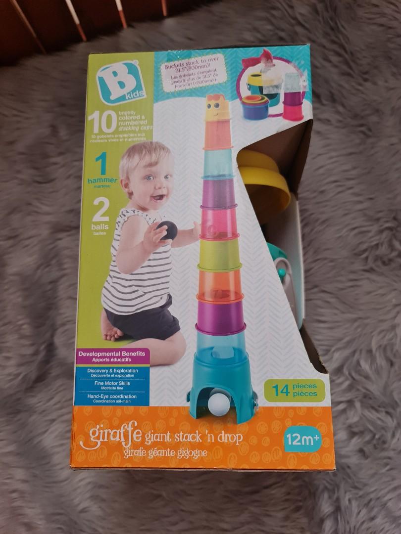 Giraffe Giant Stack and Drop, Hobbies & Toys, Toys & Games on Carousell
