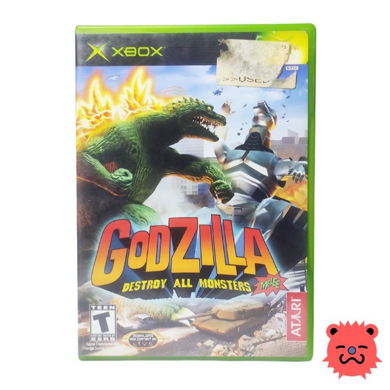 Godzilla destroy all monsters melee video game for the original XBOX ...