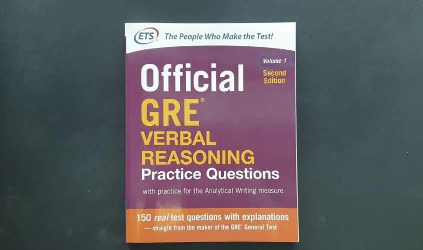 GRE OFFICIAL GUIDE (complete set) General test, verbal reasoning ...