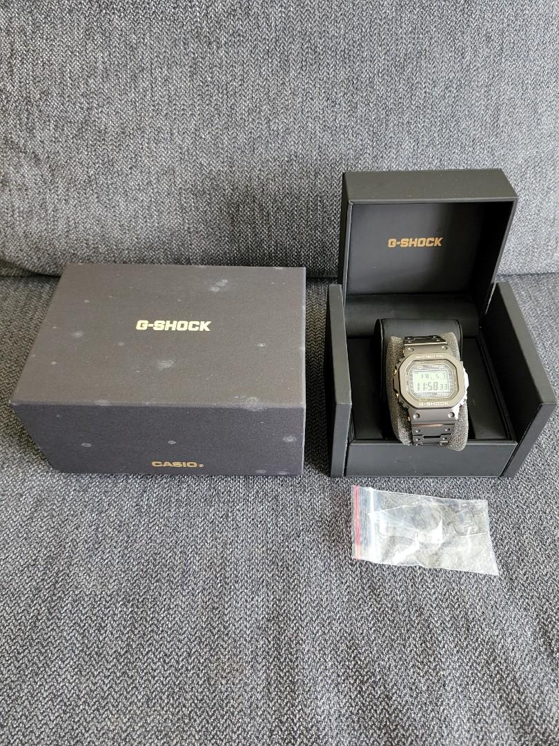 G-shock gmw-b5000tb Gshock gmwb, Men's Fashion, Watches & Accessories ...