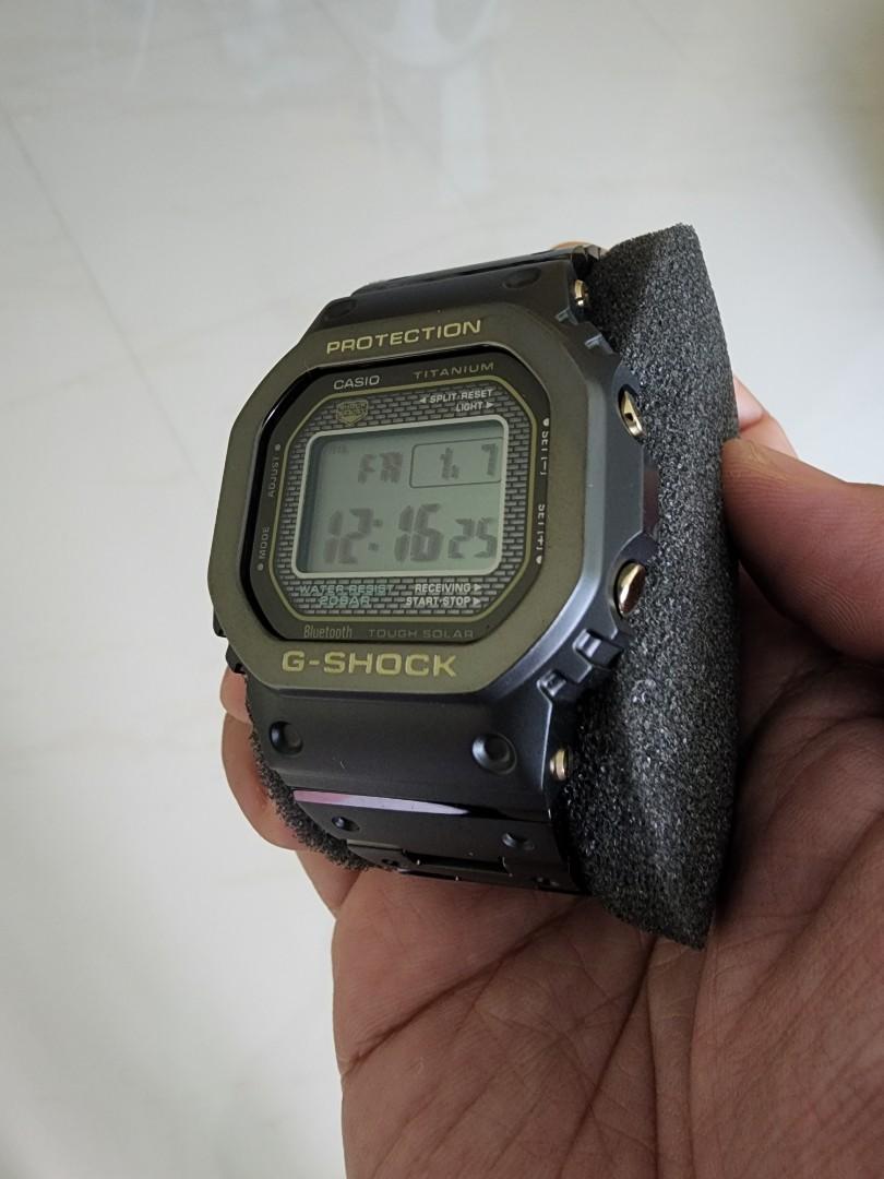 G-shock gmw-b5000tb Gshock gmwb, Men's Fashion, Watches & Accessories ...