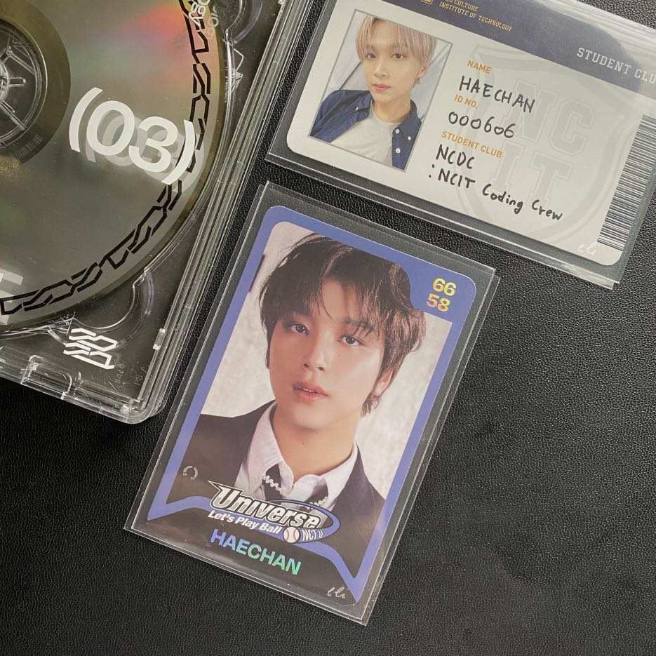 HAECHAN Universe Concept & NCIT ID Card, Hobbies & Toys, Memorabilia ...
