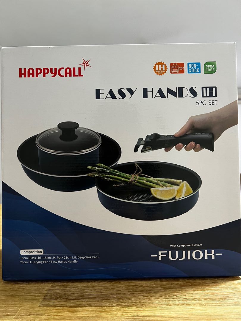 Happycall Easy Hands 5 pc Set, Furniture & Home Living, Kitchenware ...