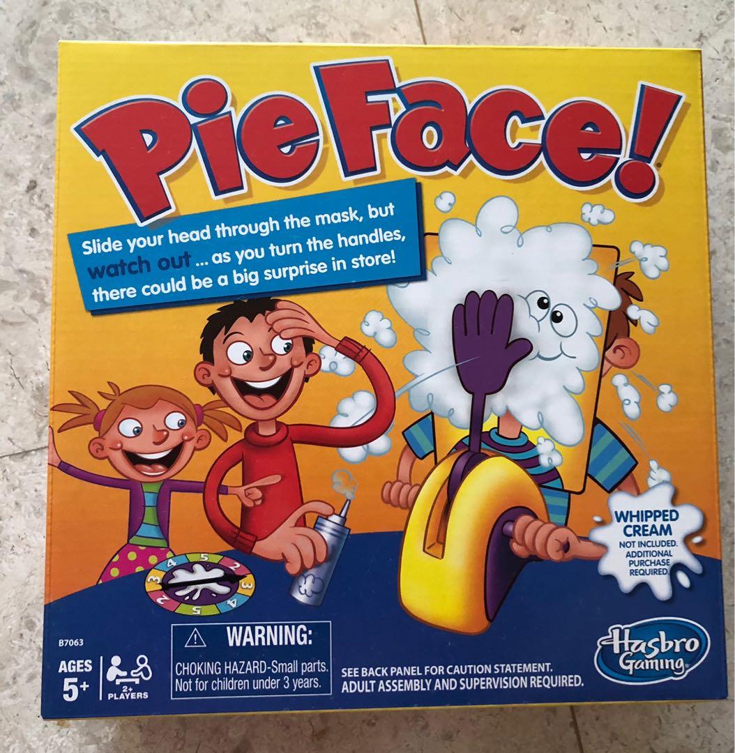 Hasbro Pie Face Game, Hobbies & Toys, Toys & Games on Carousell