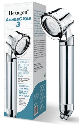 Hexagon AromaC Spa 3 (Spa-like shower), TV & Home Appliances, Water ...