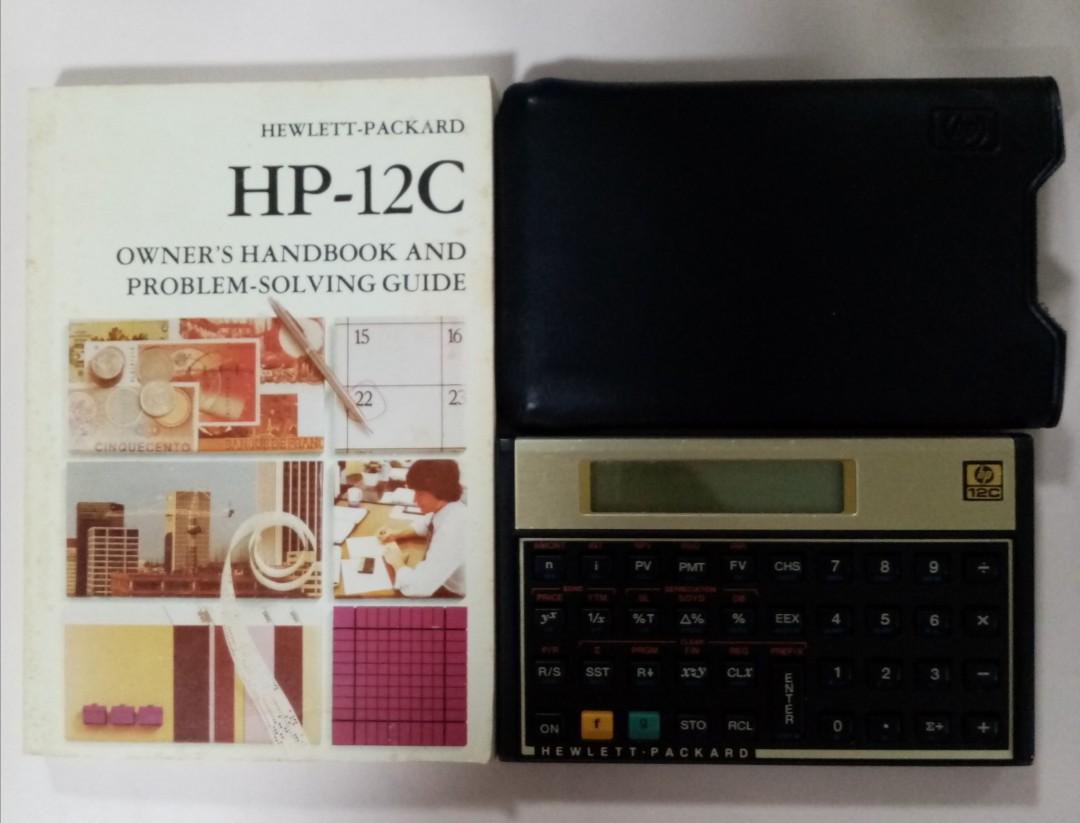 HP-12C financial calculator, Computers & Tech, Office & Business ...