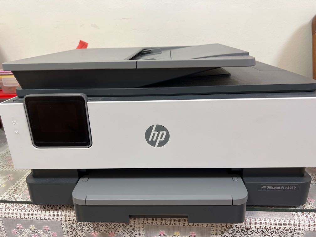 HP OfficeJet Pro 8020 Printer 3in1, Computers & Tech, Printers ...