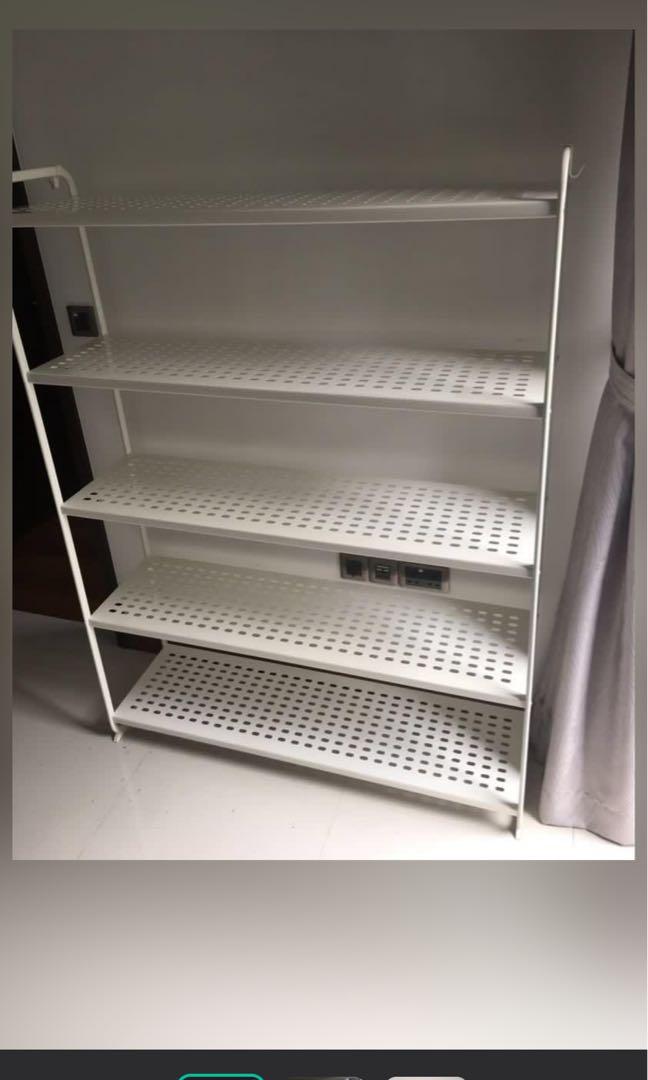 Ikea Mulig Shelving Unit White, Furniture & Home Living, Furniture ...