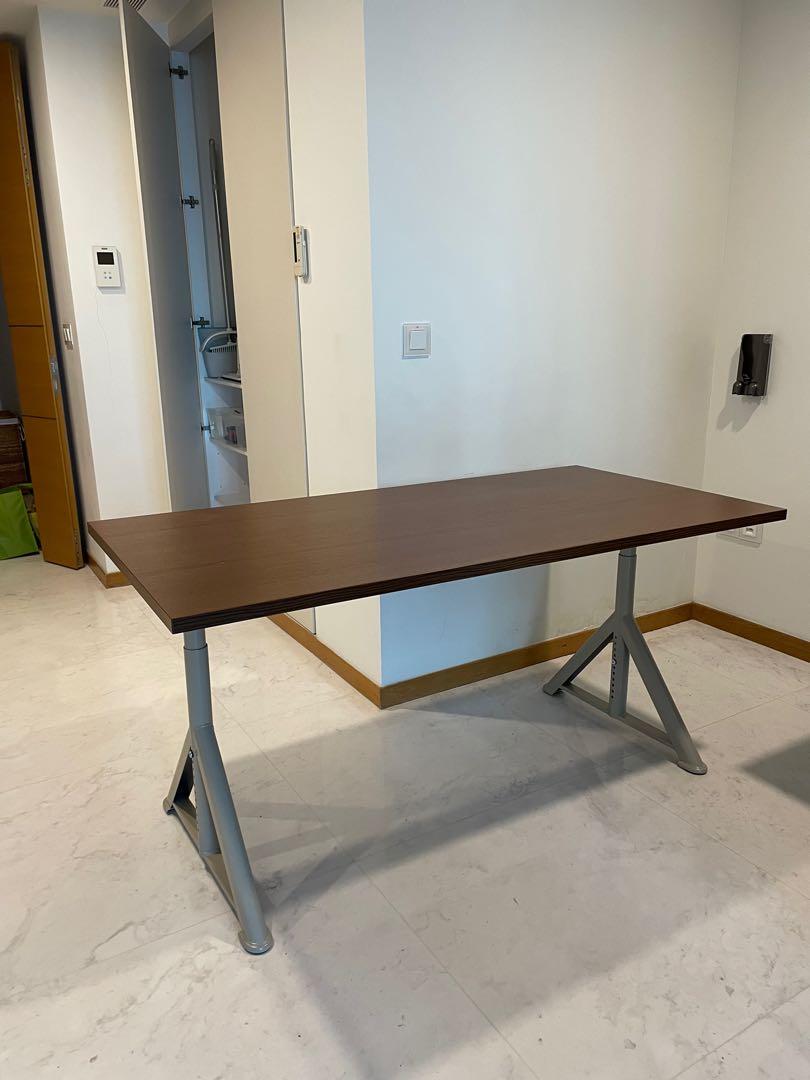 IKEA Office Desk 160cm, Furniture & Home Living, Furniture, Tables ...