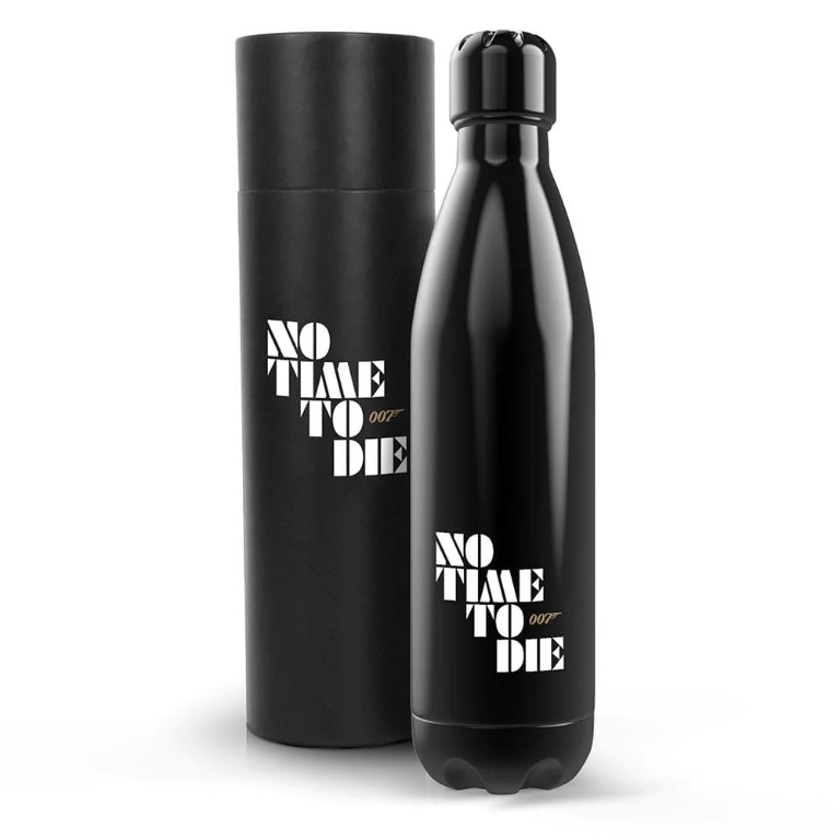 James Bond 007 No Time to Die Water Bottle, Furniture & Home Living ...