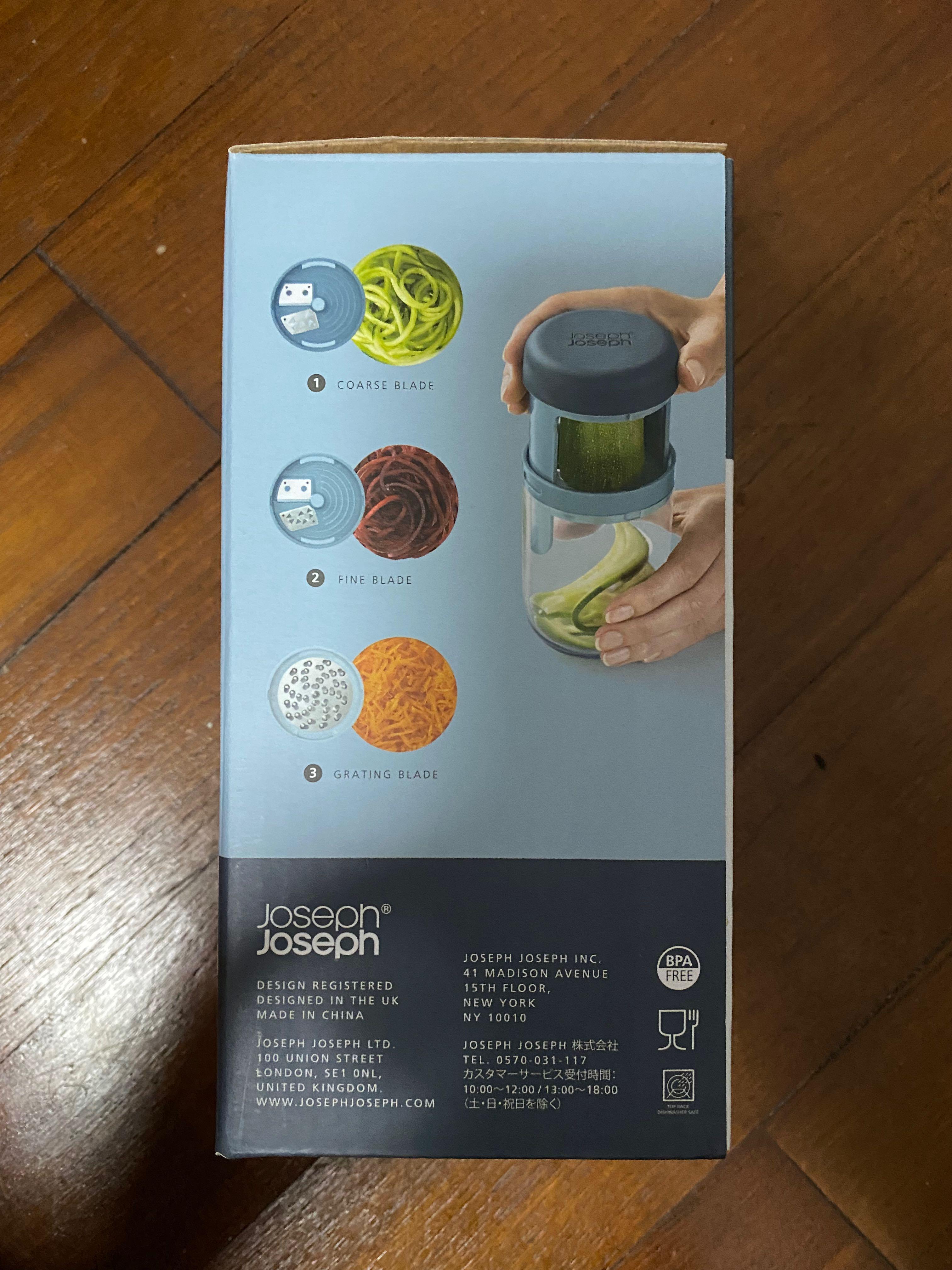 Joseph Joseph Spiro 3-in-1 Spiralizer, Furniture & Home Living ...