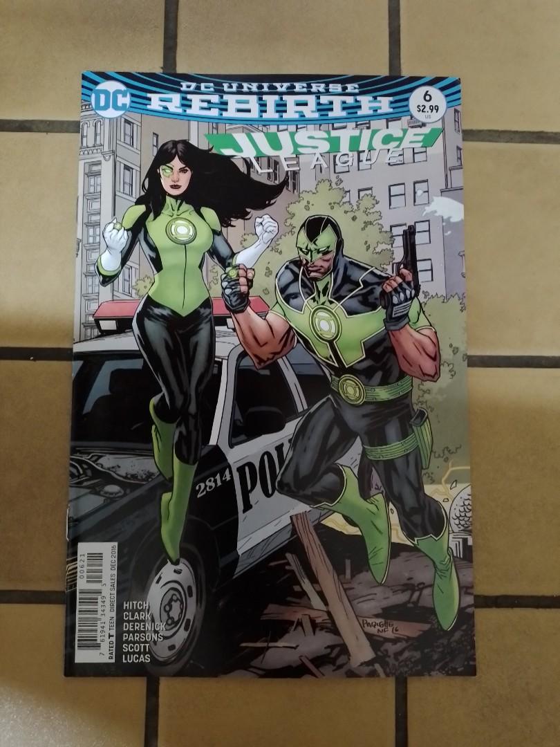 Justice League #6 ( Yanick Paquette - Cover Art ) DC Comics, Hobbies & Toys, Books & Magazines ...
