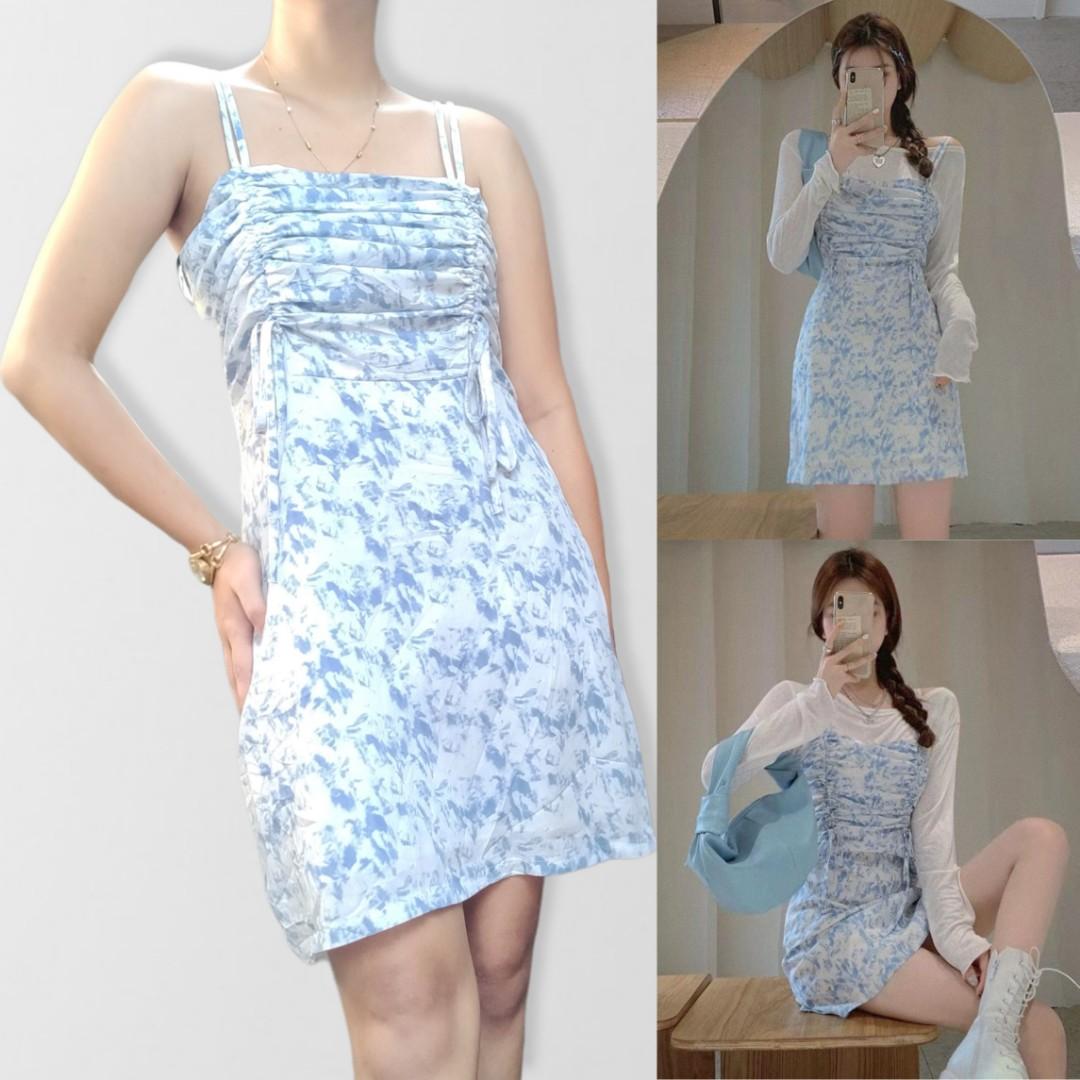 Korean Mini Dress, Women's Fashion, Dresses & Sets, Dresses on Carousell