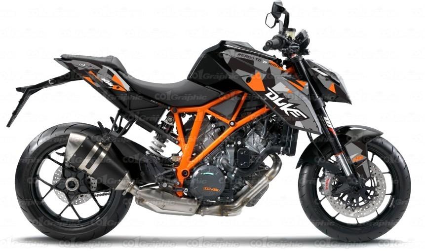 KTM SUPERDUKE 1290R DECAL FULL KIT, Motorcycles, Motorcycle Accessories ...