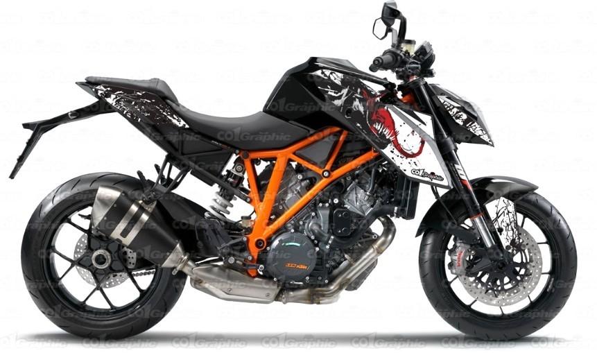 KTM SUPERDUKE 1290R DECAL FULL KIT, Motorcycles, Motorcycle Accessories ...