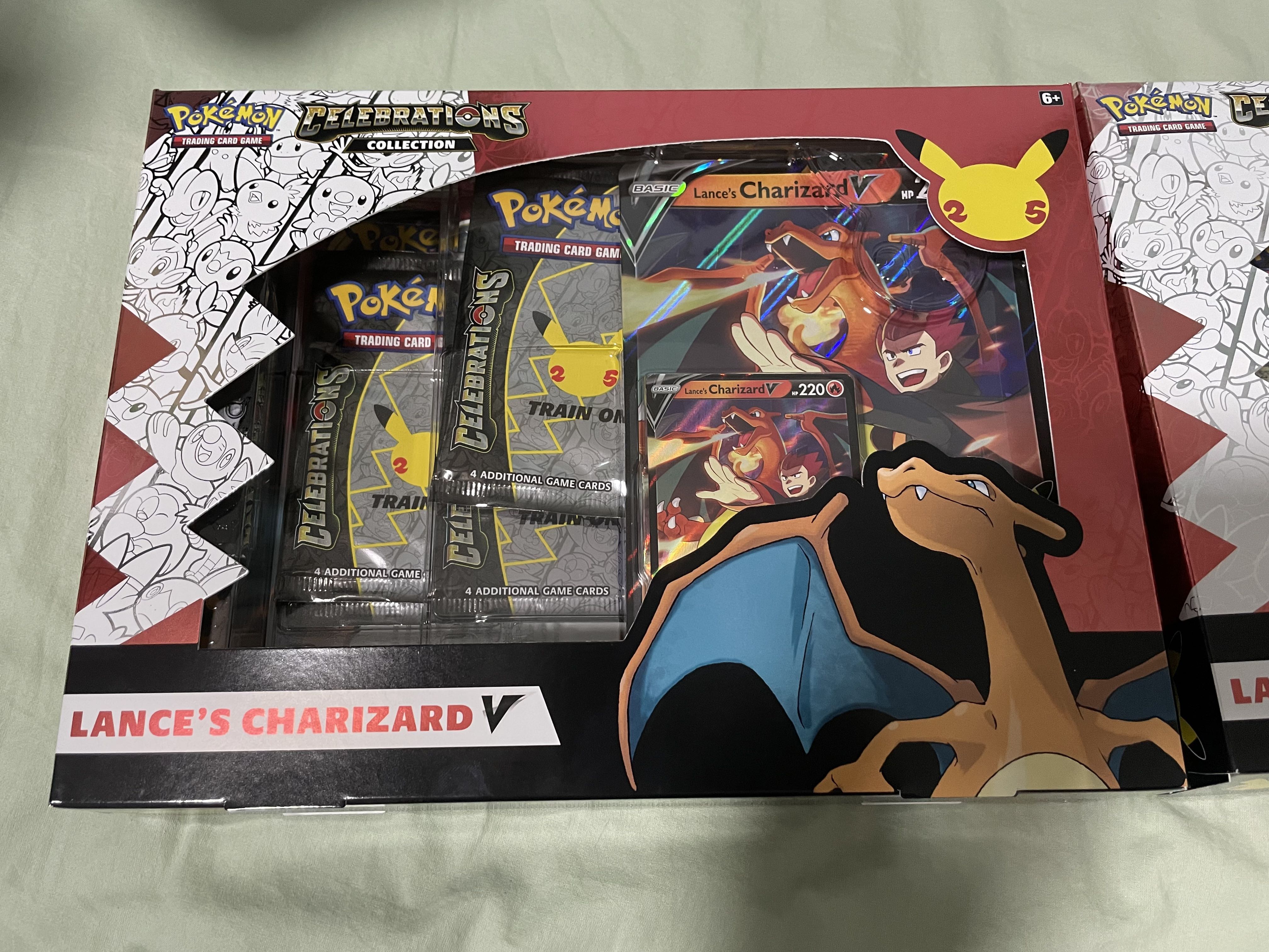 Lance Charizard 25th celebrations box, Hobbies & Toys, Toys & Games on Carousell