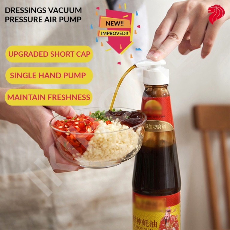 LATEST Vacuum Nozzle Pump Dispenser Suitable for Oyster Sauce Chilli ...