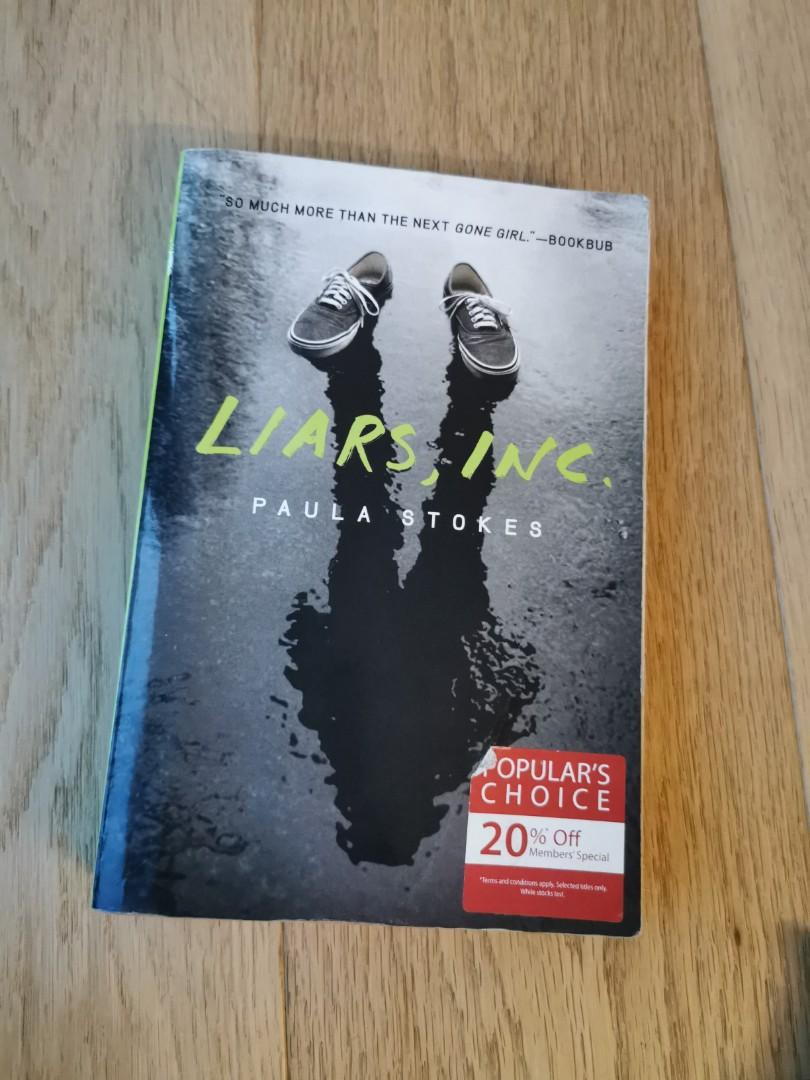 Liars, Inc. by Paula Stokes, Hobbies & Toys, Books & Magazines, Fiction ...