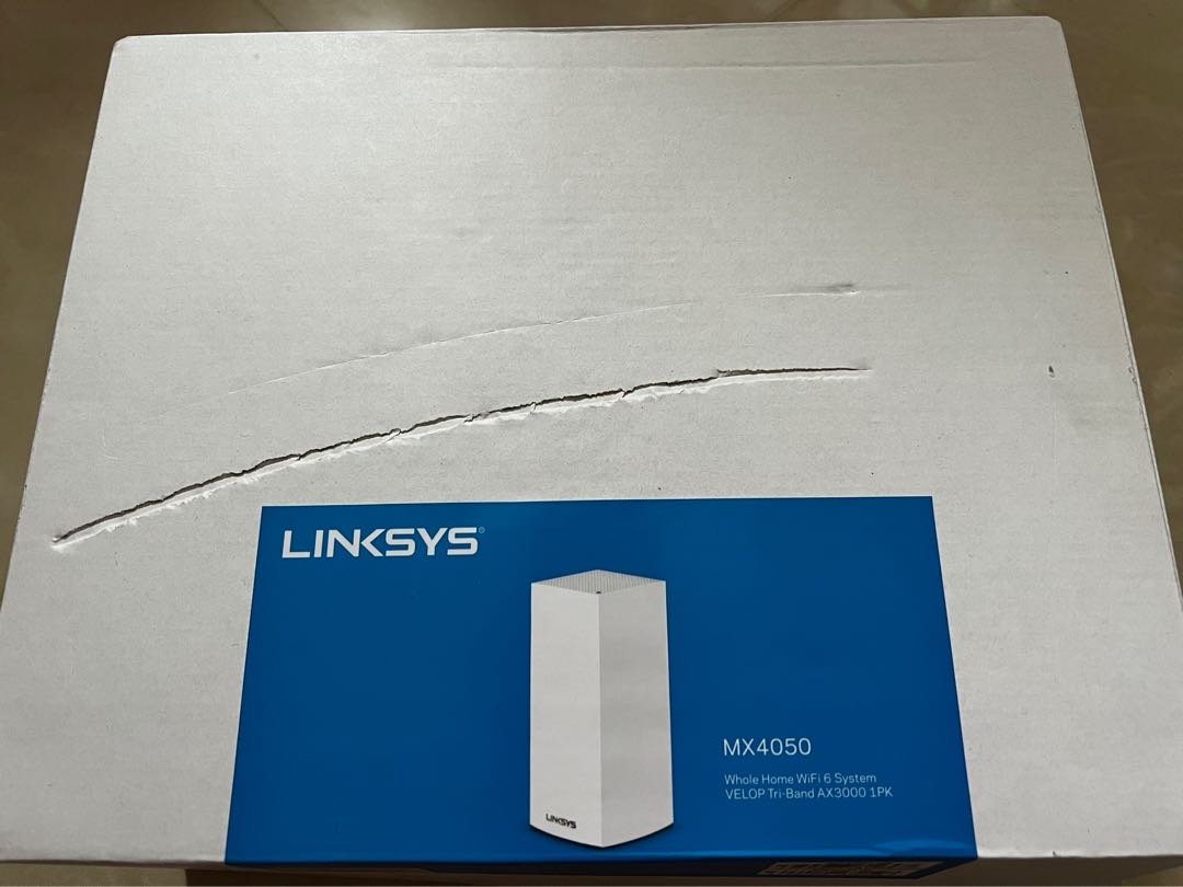 Linksys Velop MX4050 AX3000 三頻 Mesh WiFi 6 路由器 (3件裝), 電腦＆科技, 電腦周邊及配件 ...