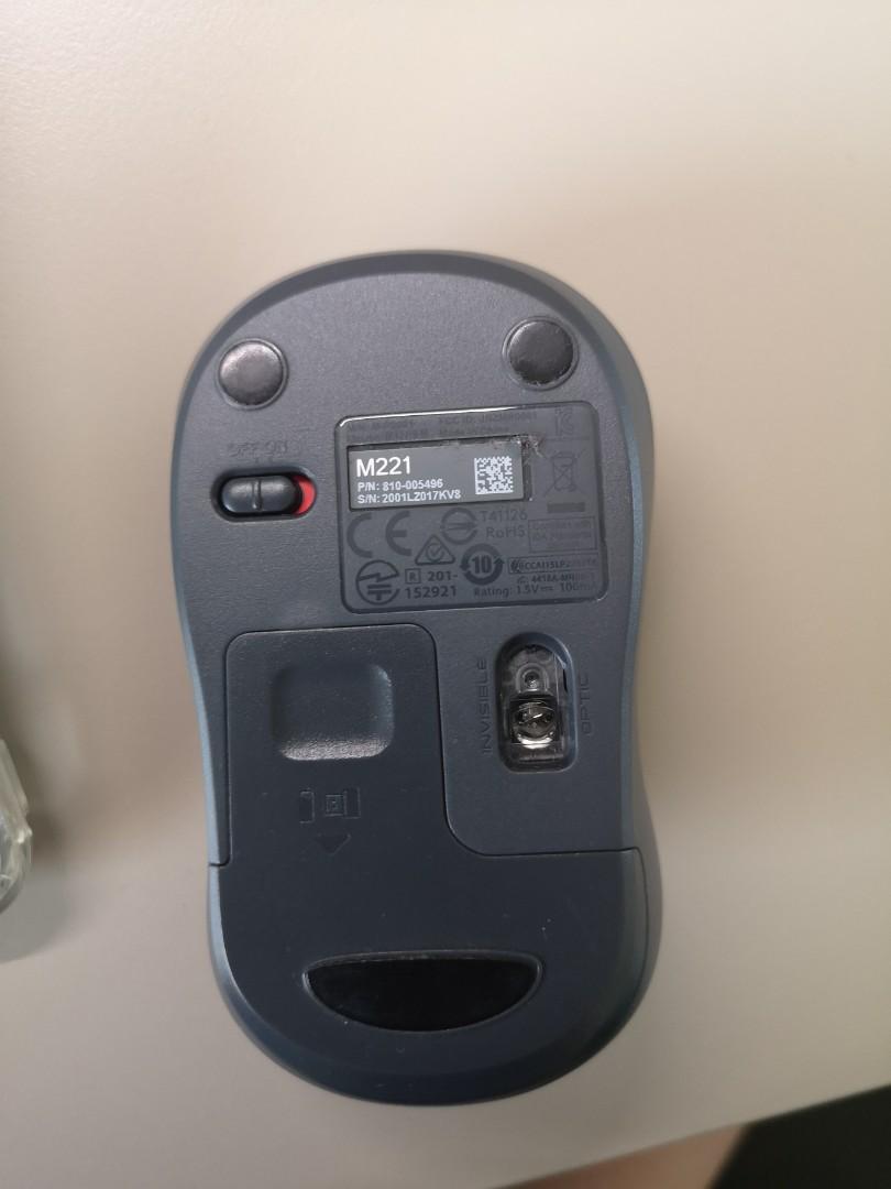 Logitech M221 Mouse Computers And Tech Parts And Accessories Mouse And Mousepads On Carousell