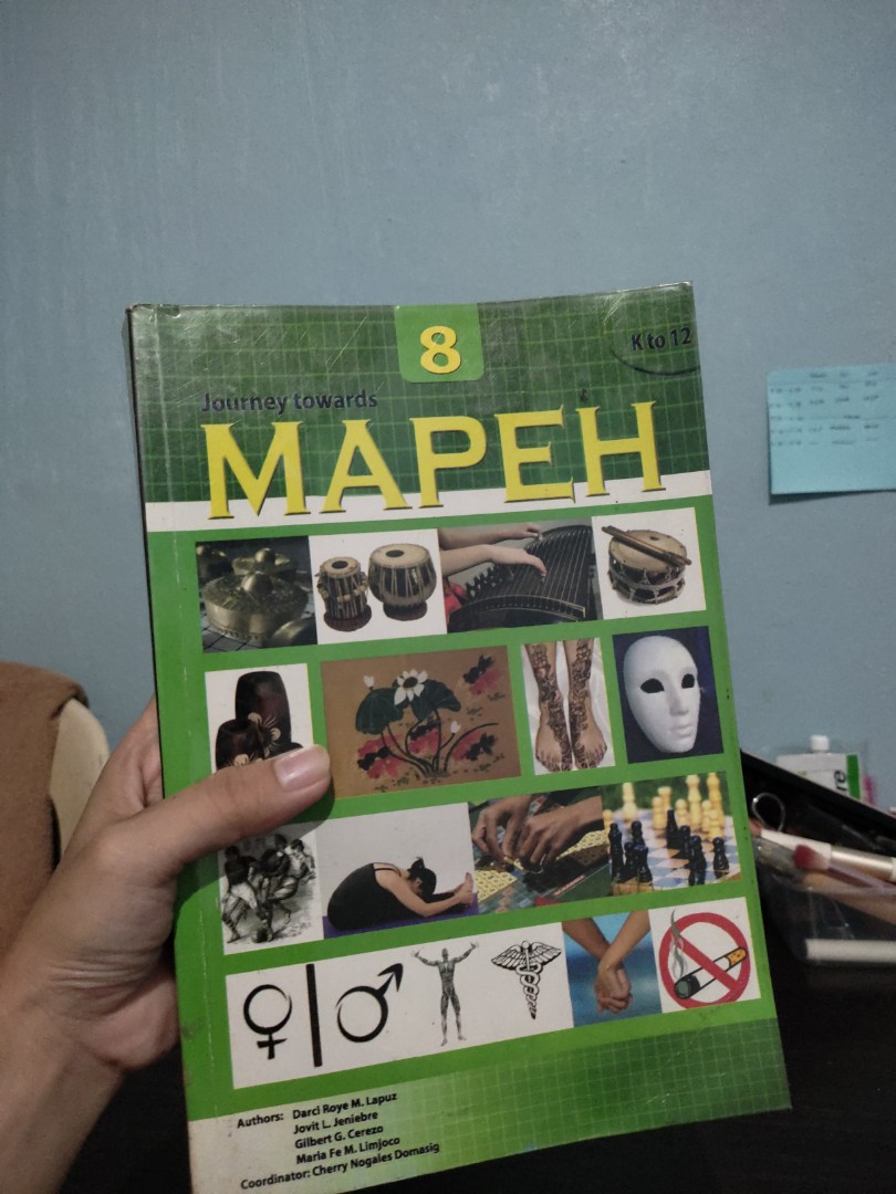 MAPEH (grade 8), Hobbies & Toys, Books & Magazines, Textbooks on Carousell