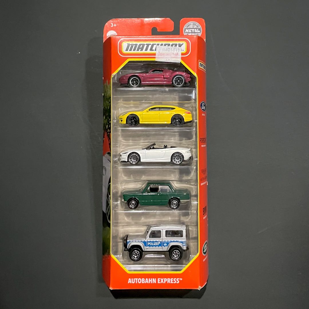 Matchbox Autobahn Express 5-Pack, Hobbies & Toys, Toys & Games on Carousell