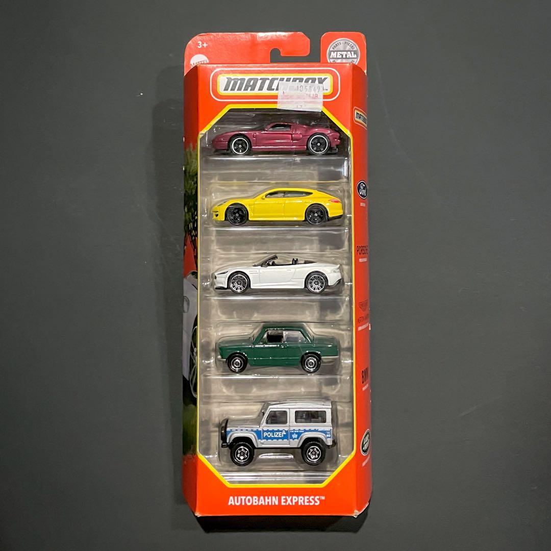 Matchbox Autobahn Express 5-Pack, Hobbies & Toys, Toys & Games on Carousell