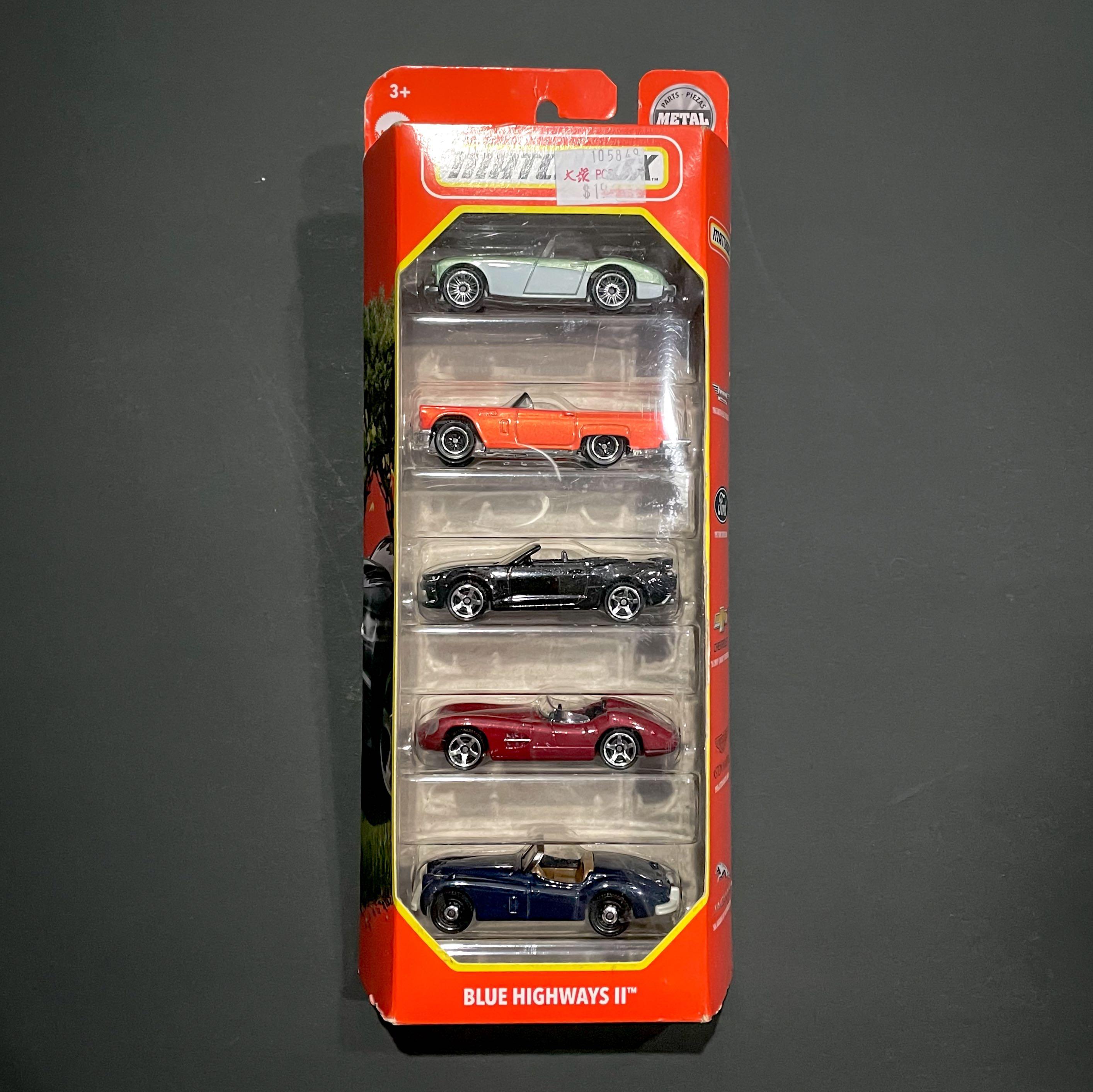 Matchbox Blue Highways II 5-Pack, Hobbies & Toys, Toys & Games on Carousell