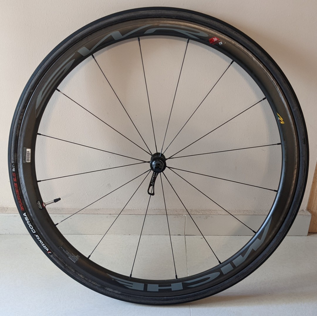Miche SWR RC36 Wide Profile TR full carbon wheelset, Sports Equipment ...