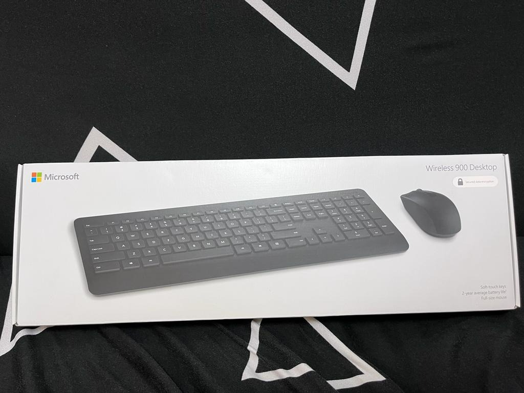 Microsoft Wireless 900 Desktop, 電腦＆科技, 電腦周邊及配件, 電腦鍵盤及相關產品 - Carousell