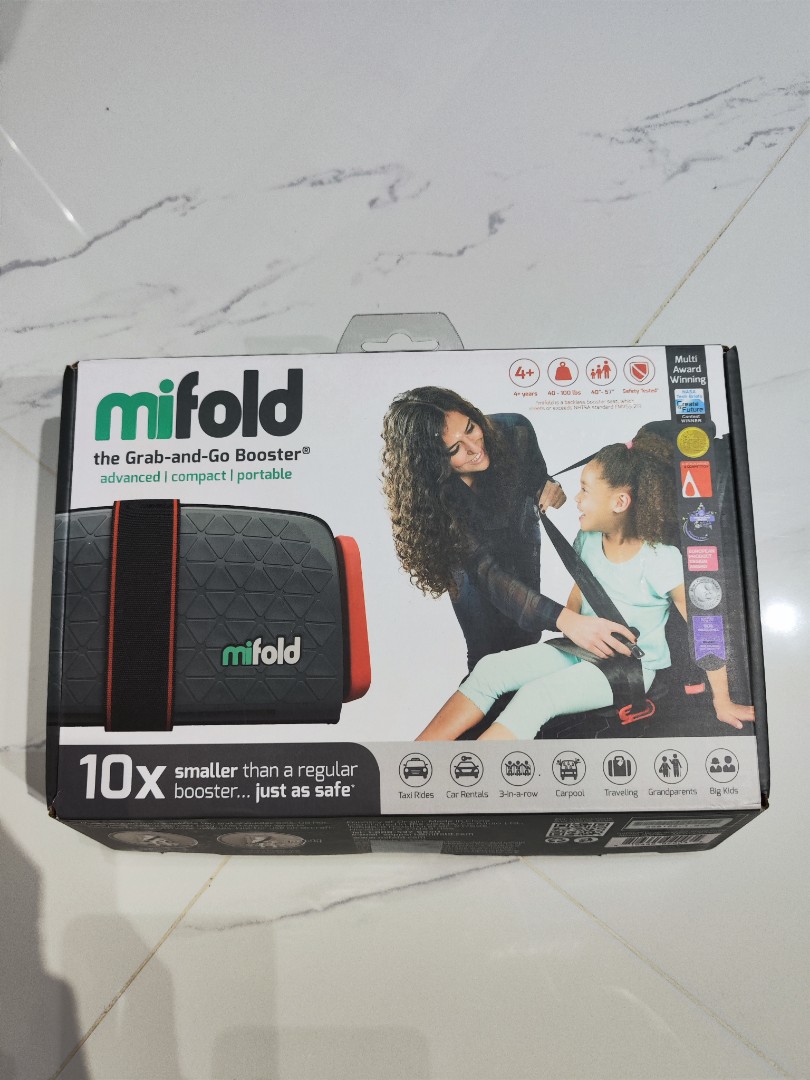 Mifold booster seat, Babies & Kids, Going Out, Car Seats on Carousell