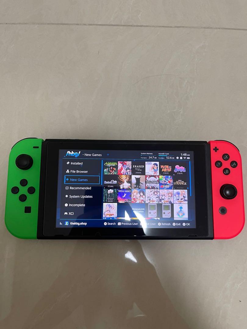 *Modded* 1st Generation Nintendo Switch, Video Gaming, Video Game ...