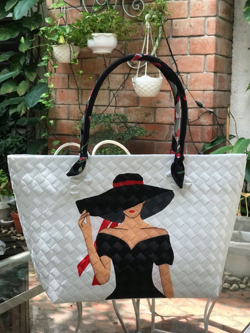 native woven bag, Women's Fashion, Bags & Wallets, Shoulder Bags on ...