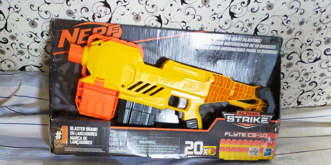 Nerf Flyte Cs-10, Hobbies & Toys, Toys & Games on Carousell