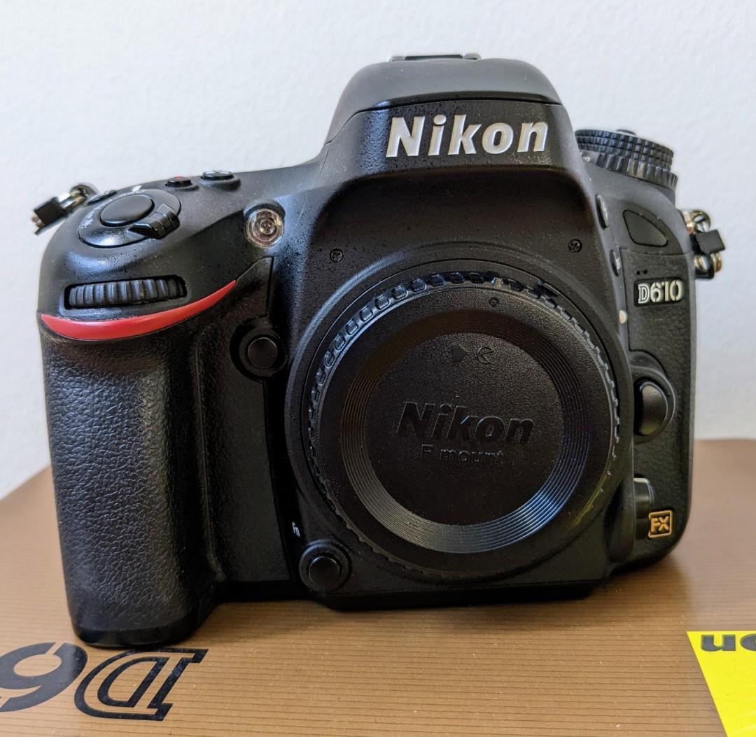 Nikon D610 full frame DSLR (low shutter count), Photography, Cameras on ...