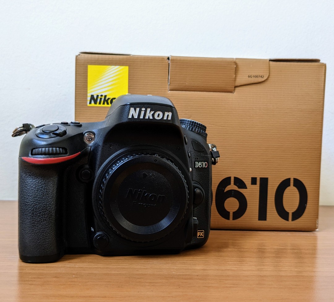 Nikon D610 full frame DSLR (low shutter count), Photography, Cameras on ...