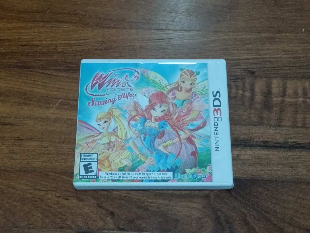 Nintendo 3DS Winx Club Saving Alfea, Video Gaming, Video Games ...