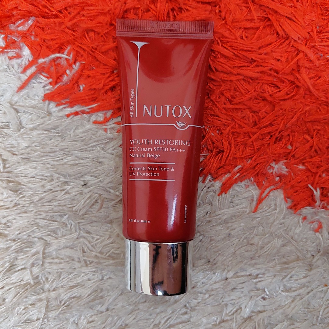 NUTOX CC CREAM SPF50, Beauty & Personal Care, Face, Face Care on Carousell