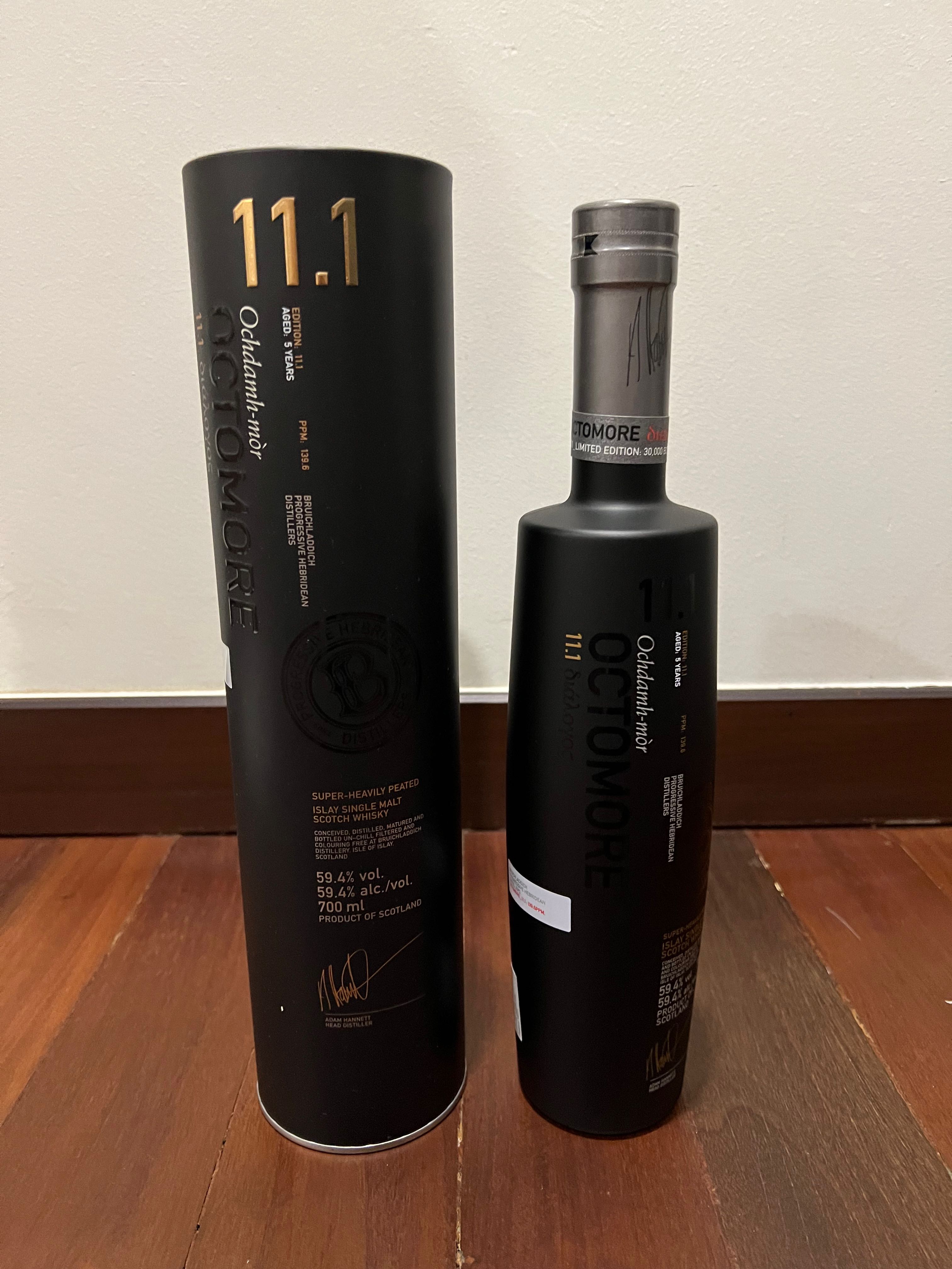 Octomore 11.1, Food & Drinks, Alcoholic Beverages on Carousell