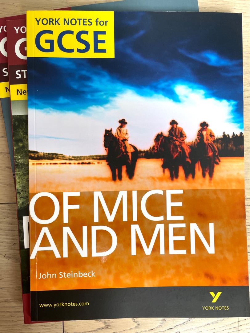 Of Mice and Men GCSE Study Guide, York Notes, 興趣及遊戲, 書本 & 文具, 教科書 ...